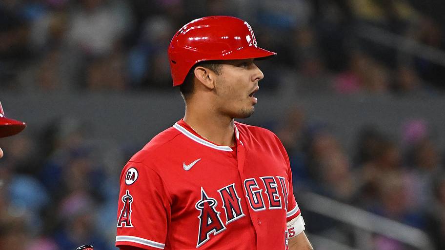Angels top prospect pressed into action after another Vaughn Grissom ...