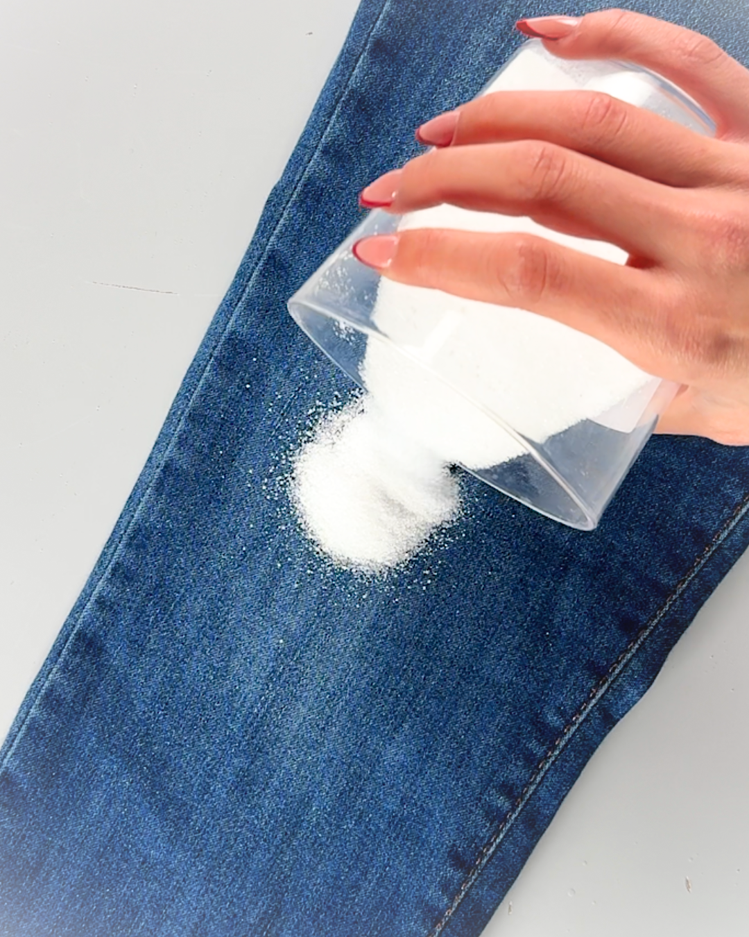 Say goodbye to oil stains forever 👖