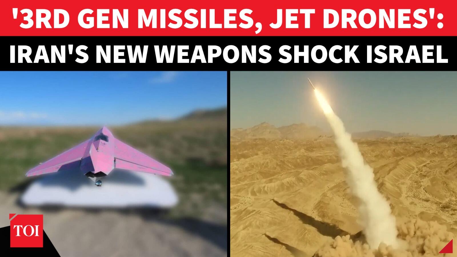'Too fast to stop...': Iran unleashes Mach-9 missiles, jet drones on ...