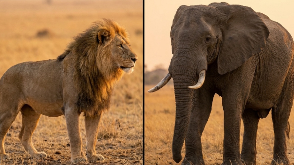 5 animals powerful enough to challenge a lion in the wild