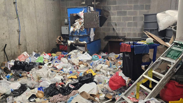 Woman rescued after falling down trash chute in New Jersey apartment ...
