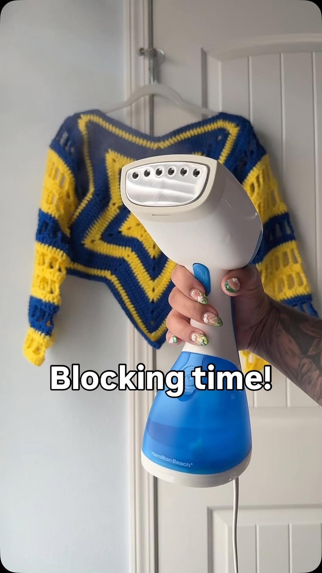 Do you block your crochet work?