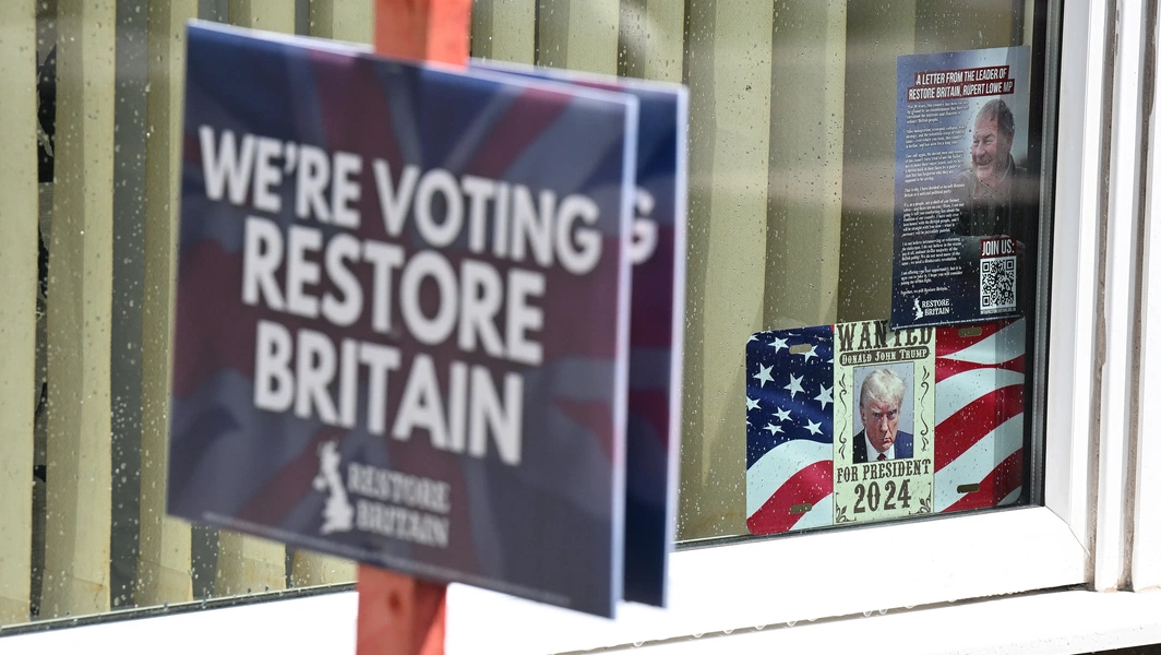 Burnham campaign posters removed as polls show lead