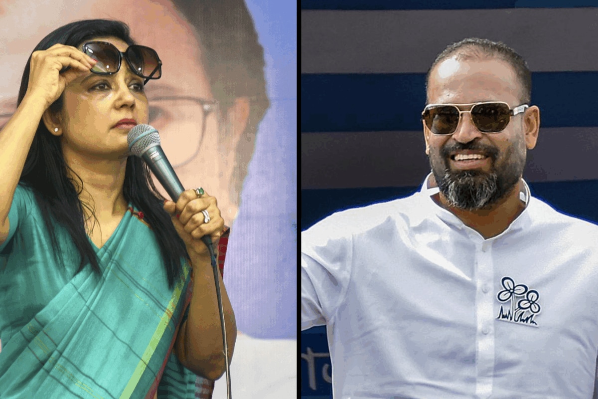'Have some shame, spine': Mahua Moitra questions Yusuf Pathan over ...