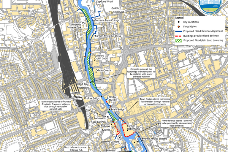 'Action is now critical' to protect Guildford from flooding with town ...