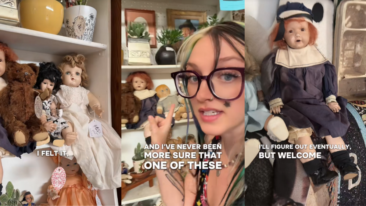 Psychic medium goes thrifting and buys a haunted doll. She pulled tarot ...