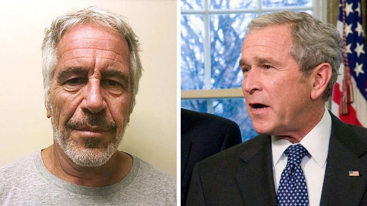 Former President George W Bush dragged into Jeffrey Epstein scandal