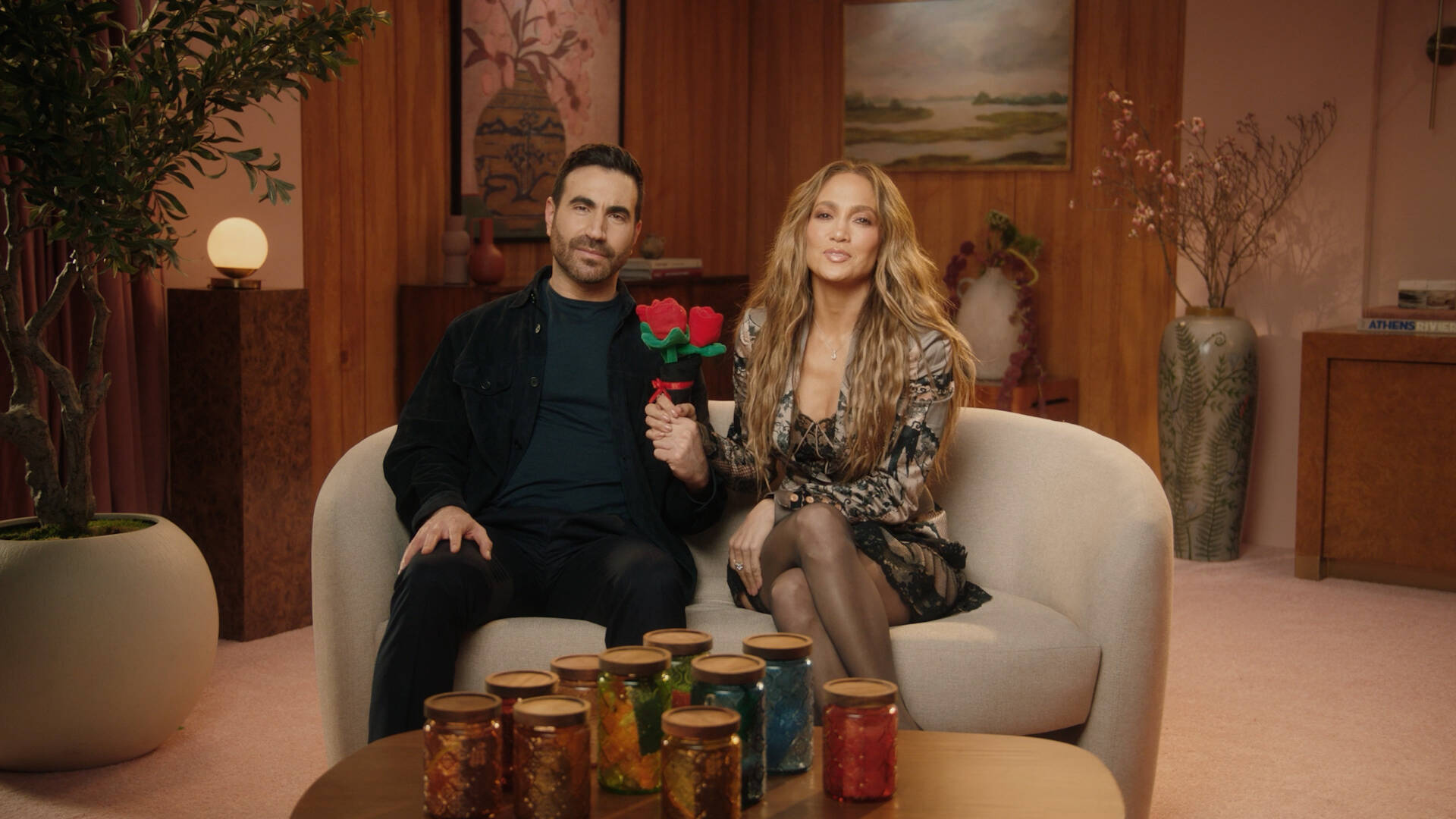Jennifer Lopez and Brett Goldstein talk workplace romance on their Dodo ...