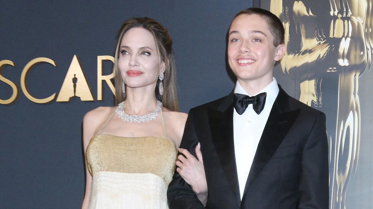 Angelina Jolie and Brad Pitt's son Knox unrecognizable as he curses ...