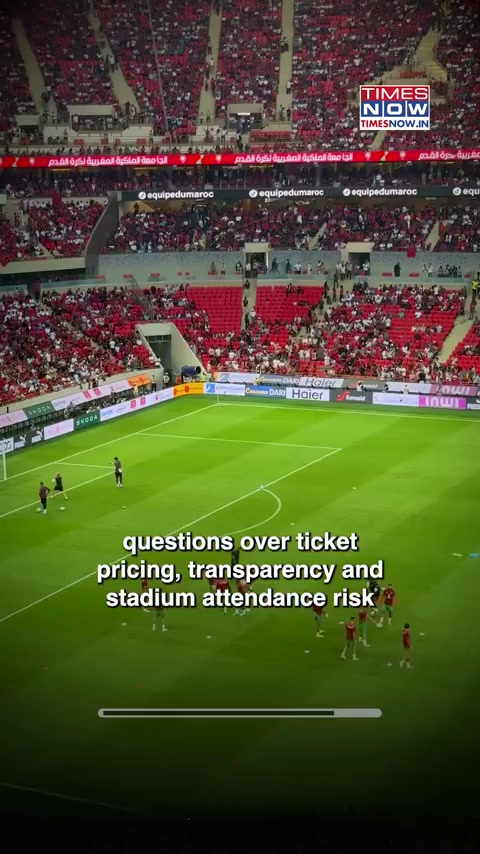 While FIFA declared in February that every match was sold