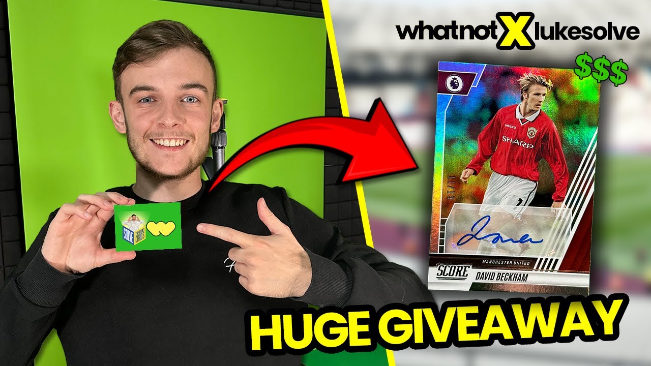 Huge giveaway: Win Beckham’s autograph!