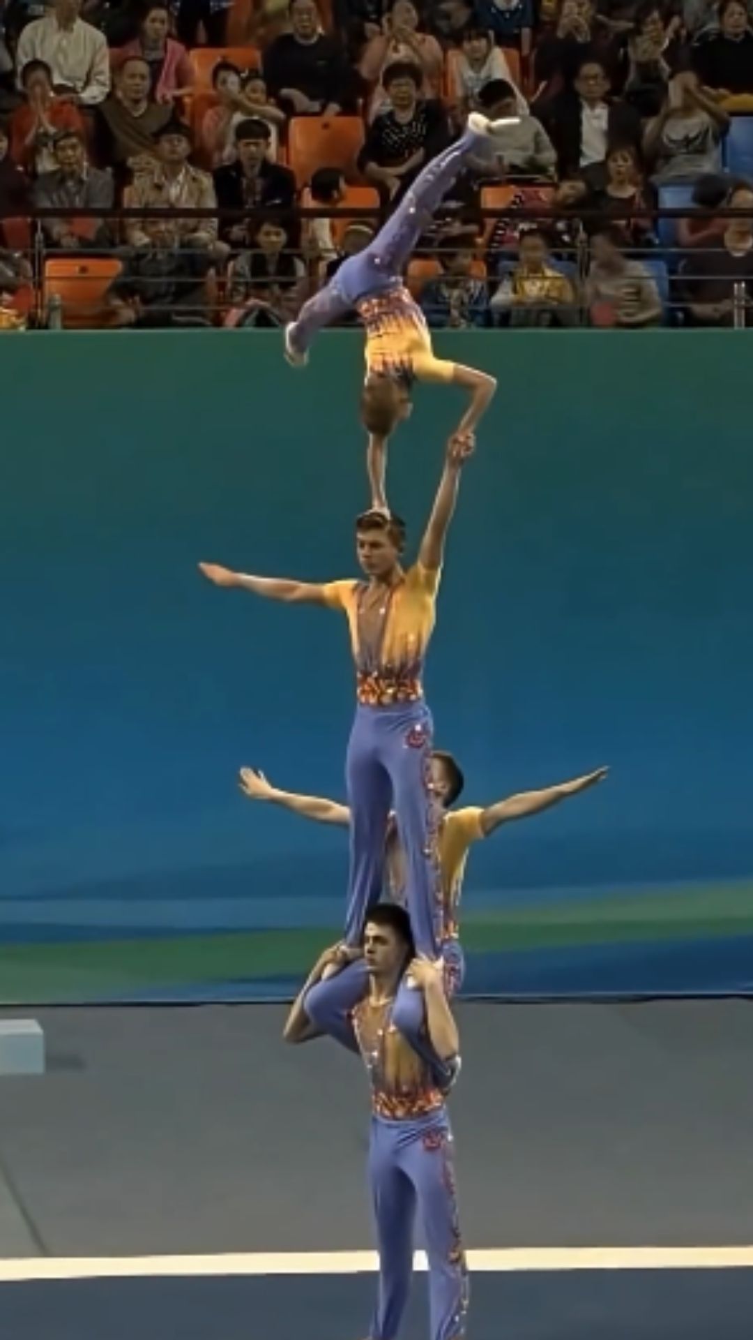 Gymnastics routines and skills showcase