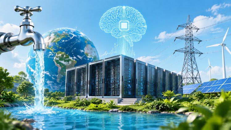 Using AI could have a hidden cost: Water needed by 1.3 billion people