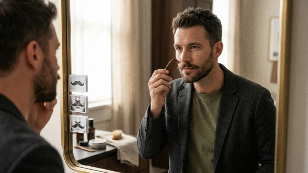 Achieve a flawless mustache with these pro trimming tips