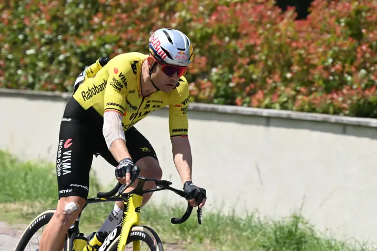 Van Aert had a difficult return to racing at Dauphiné: 'Wout has come ...