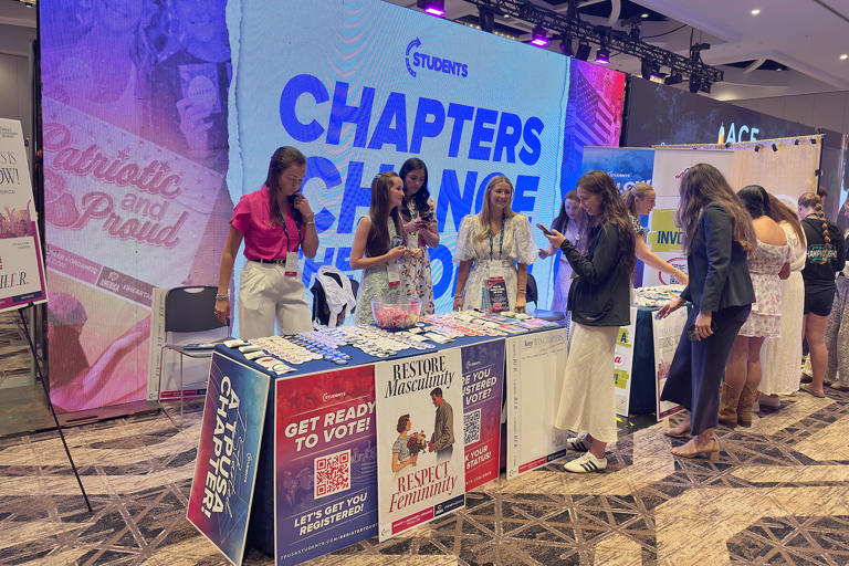 At TPUSA’s women’s summit, Christian influencers say feminism threatens ...