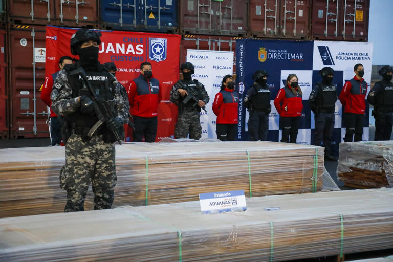 Histórico decomiso en puertos nacionales: incautan 108 toneladas de ...