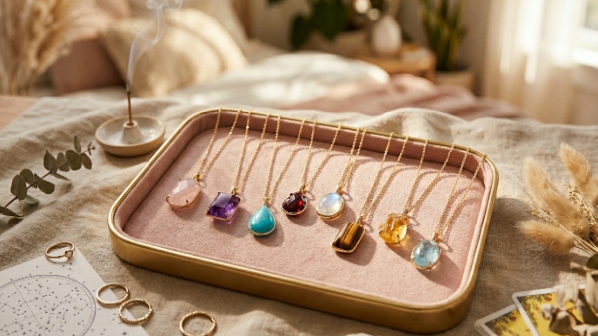 The lucky crystal necklace you should wear based on your zodiac sign