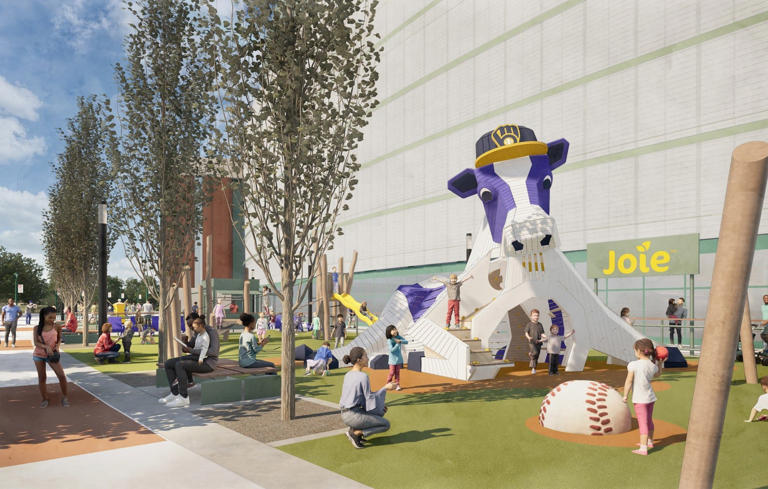 Brewers unveil plans for premium club, beer garden outside stadium