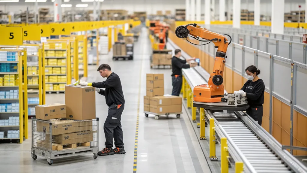 Amazon executive says robots boost jobs