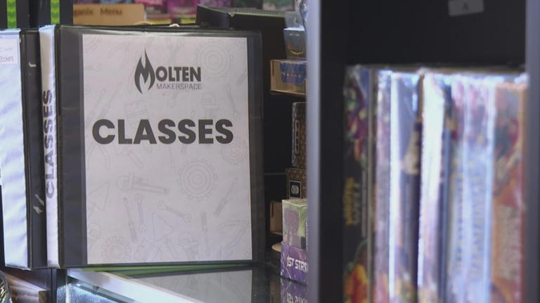 Creativity shines at Molten Makerspace in High Point