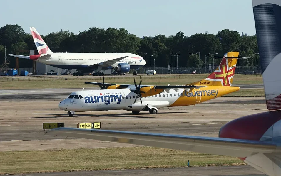 Aurigny flight diverted to Southampton after cockpit windscreen crack