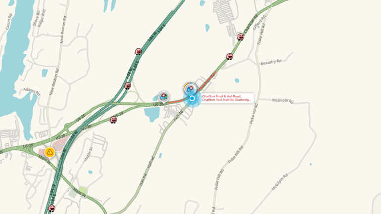 Route 20 reopens in Sturbridge following crash