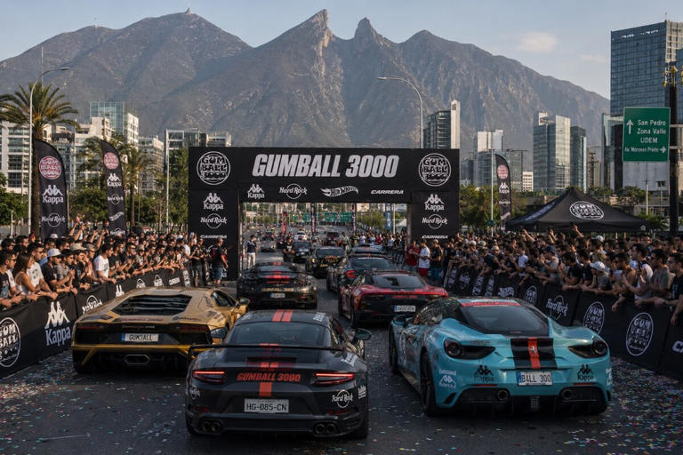 ¡Rugen los motores en Monterrey! Gumball 3000 trae superautos y ...