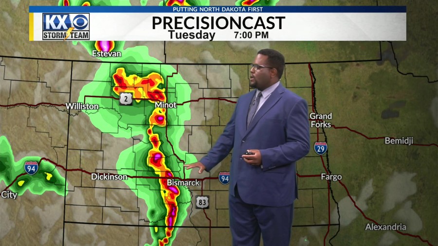 Monday morning temperature touch with meteorologist Andre Brooks