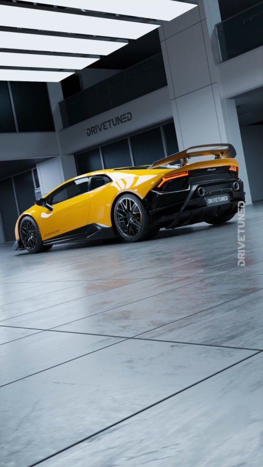 Huracan DT spec build in Blender 3D showcase