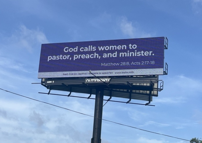 'God calls women to pastor': Billboard challenges SBC ahead of annual ...
