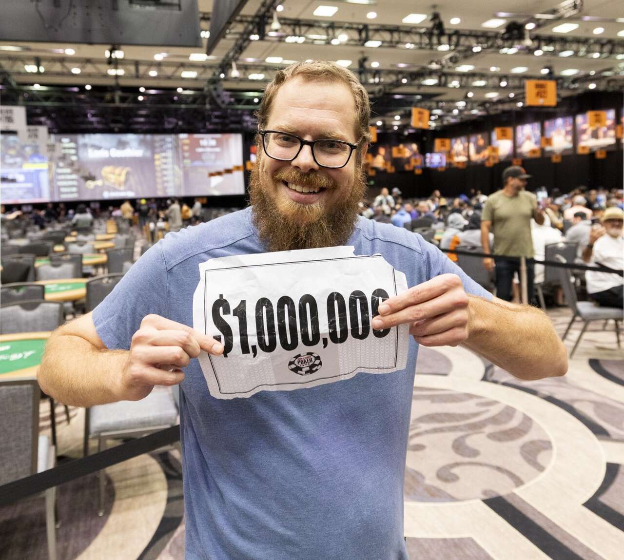 Stamford man pulls $1 million prize at World Series of Poker in Vegas