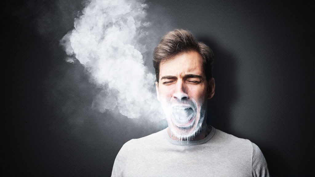 What happens if you eat a brick of dry ice?