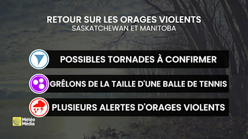 Risque de tornades : le temps violent s’acharne sur cette région