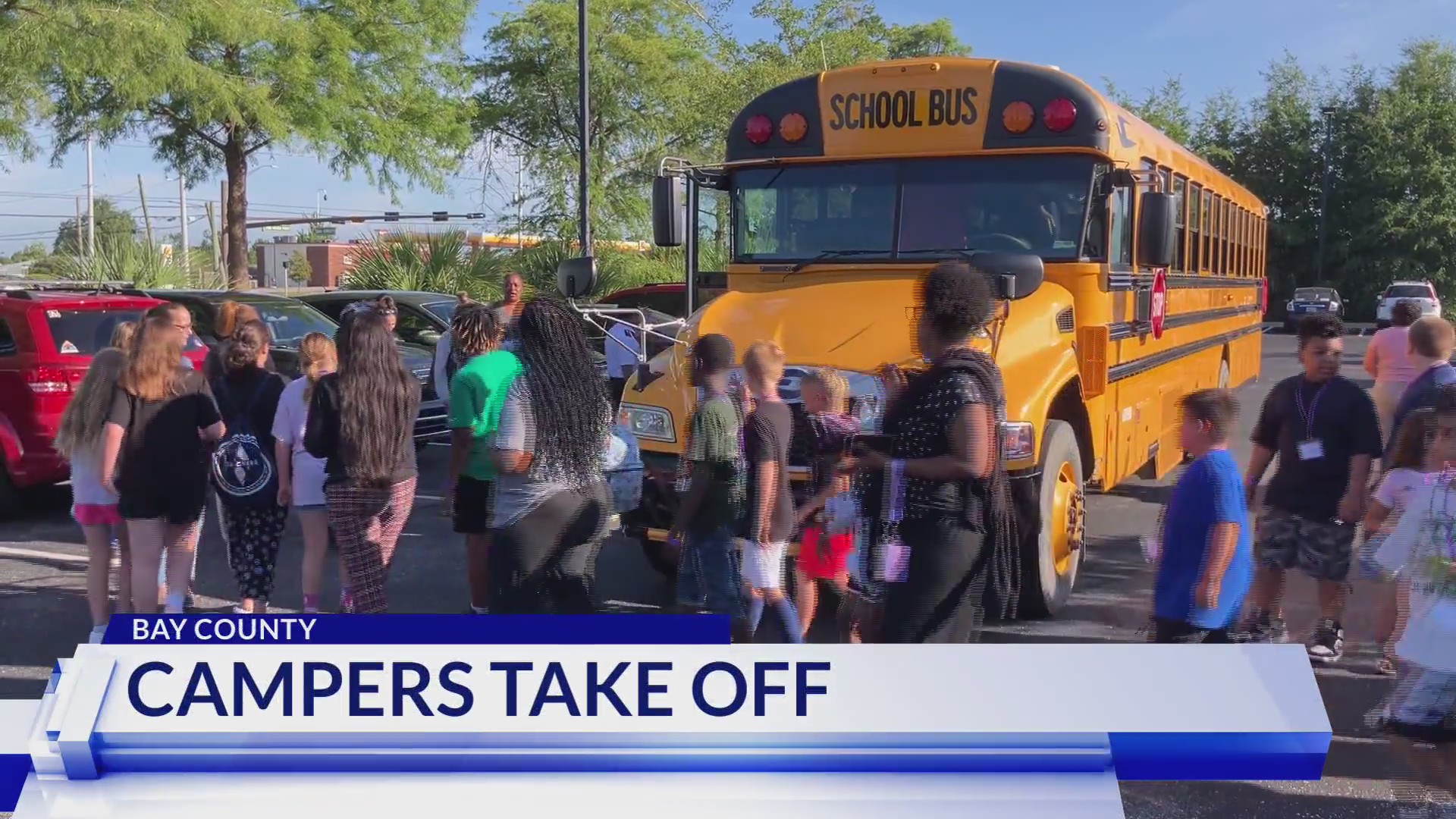 Campers head out to Camp Keystone