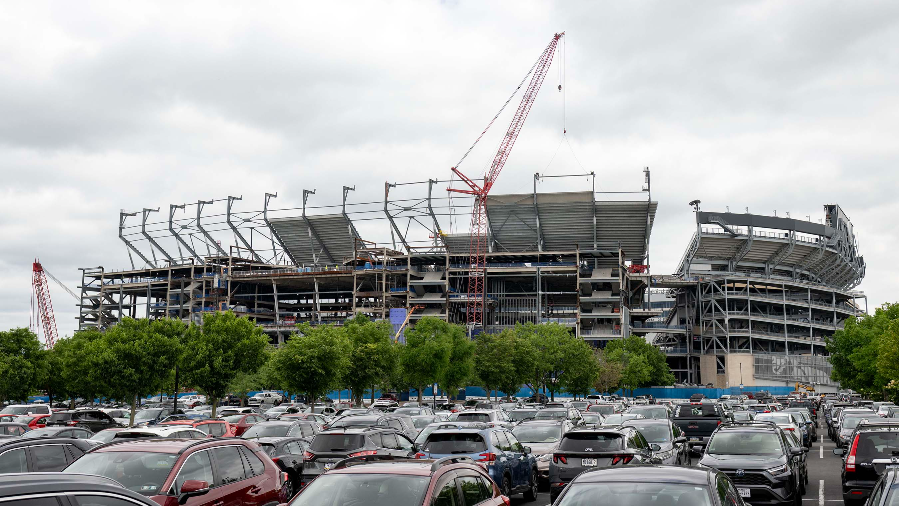 West side of Beaver Stadium continues to transform in renovation project