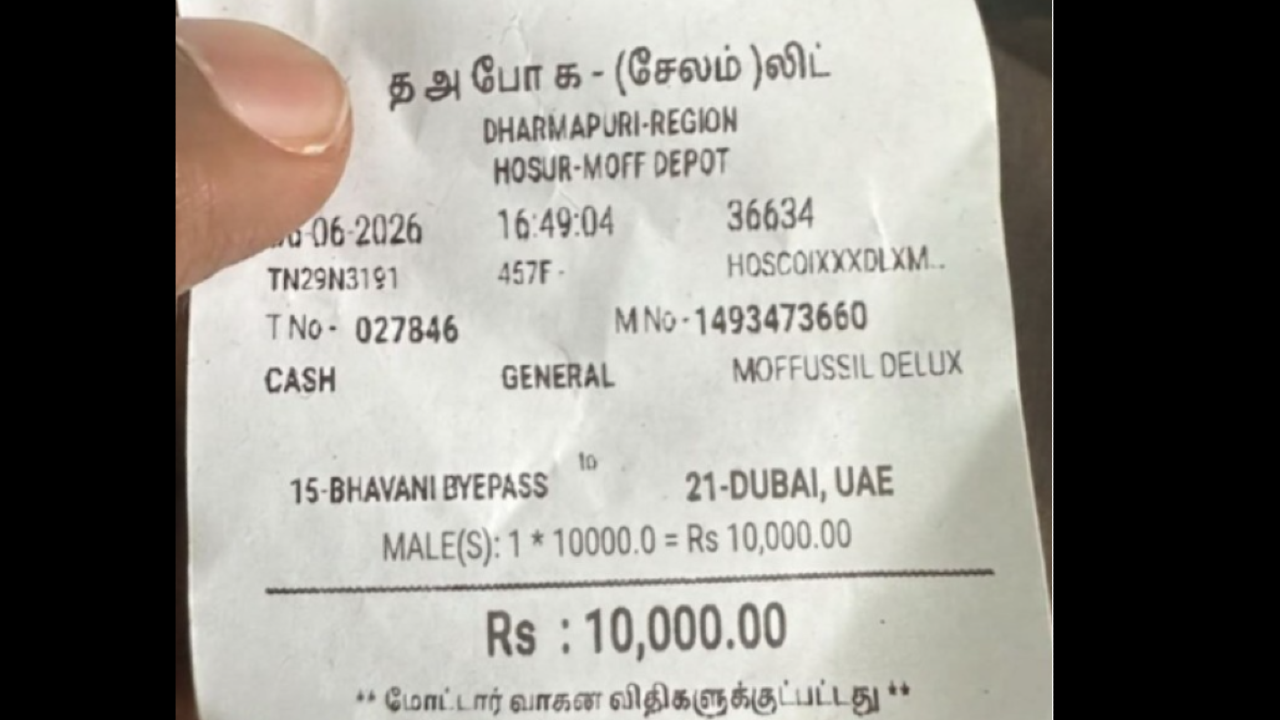 TOI correction: Viral bus ticket story fake, AI-generated image sparked ...