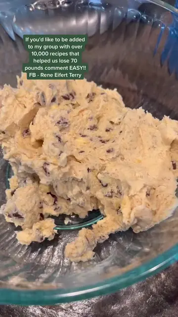 Low carb cookie dough dip that helped us lose 70 pounds