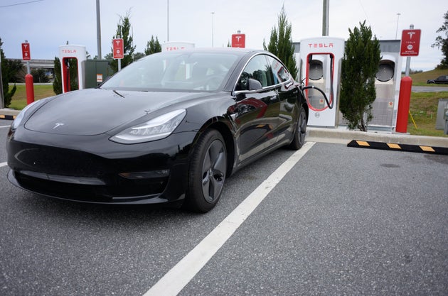 I caught someone defacing my Tesla. I couldn't believe what happened ...
