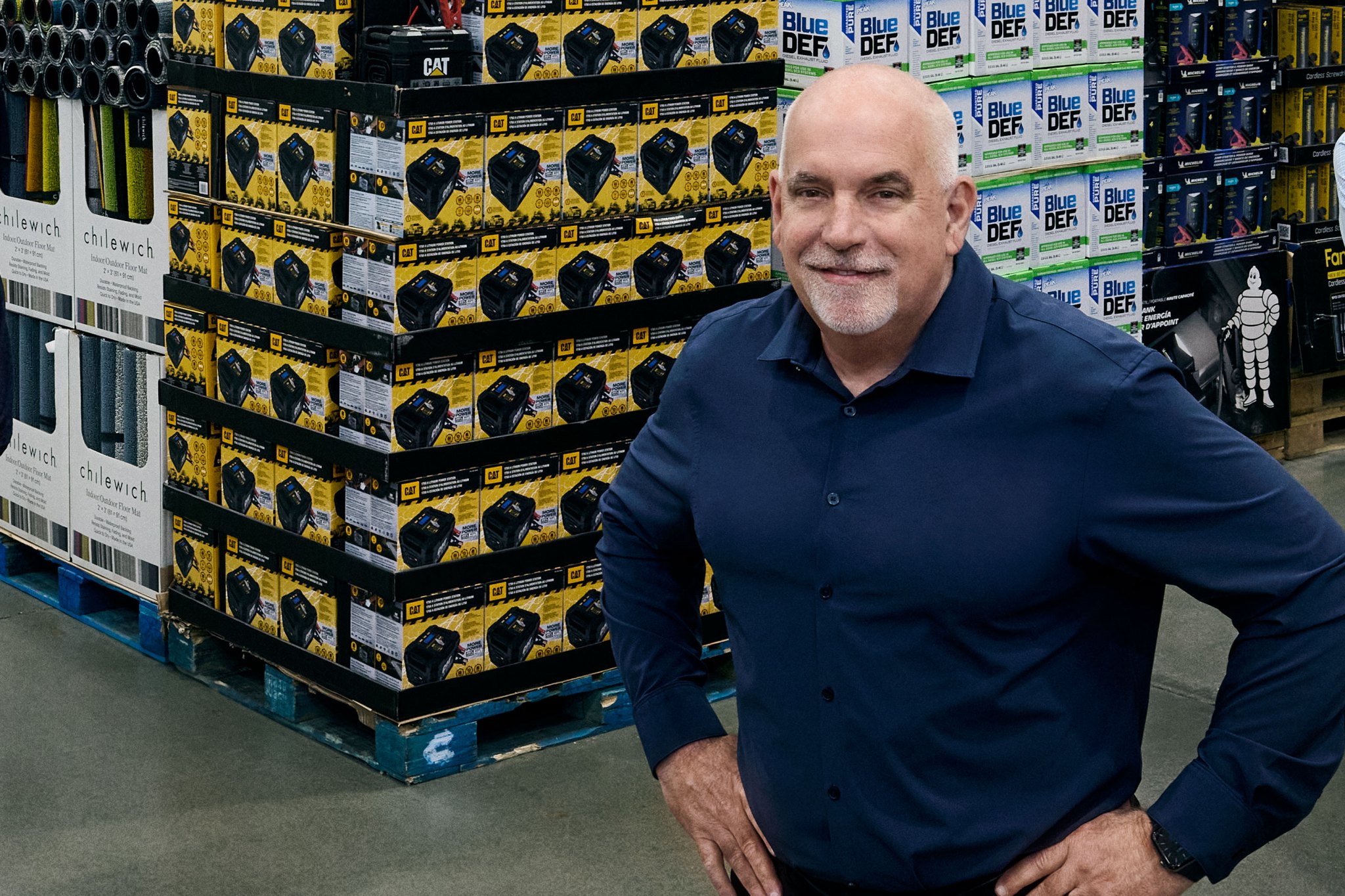Costco CEO Ron Vachris rose from the warehouse floor to the corner ...