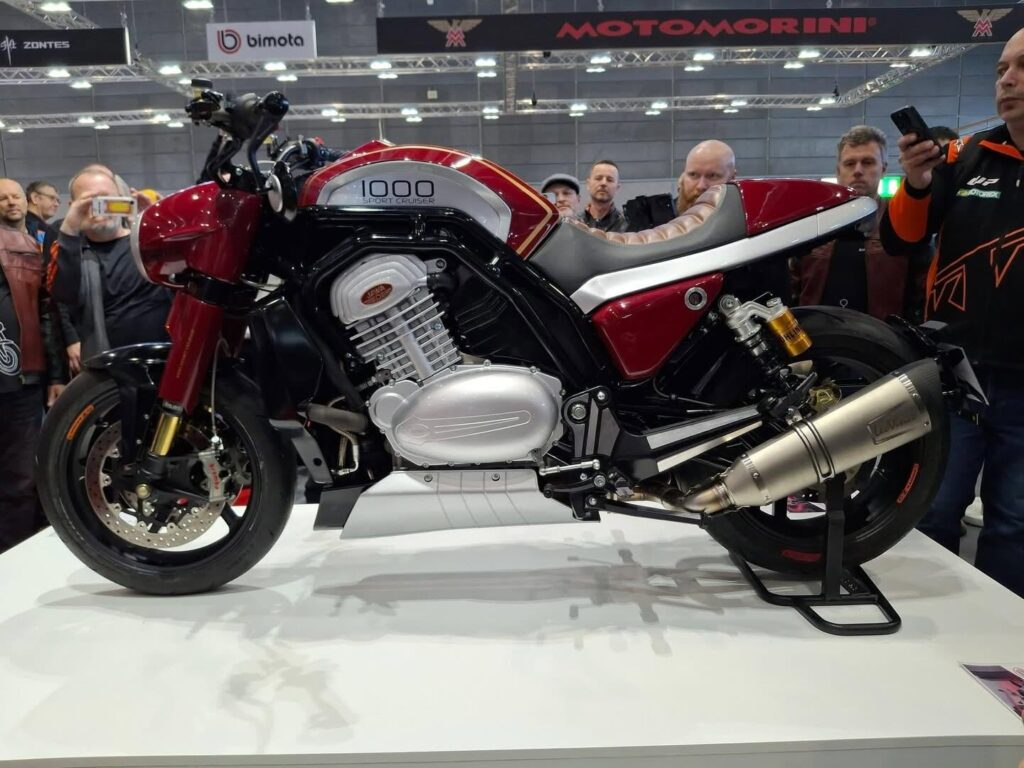 Iconic motorbike brand unveils new twin-cylinder engine concept bike as ...