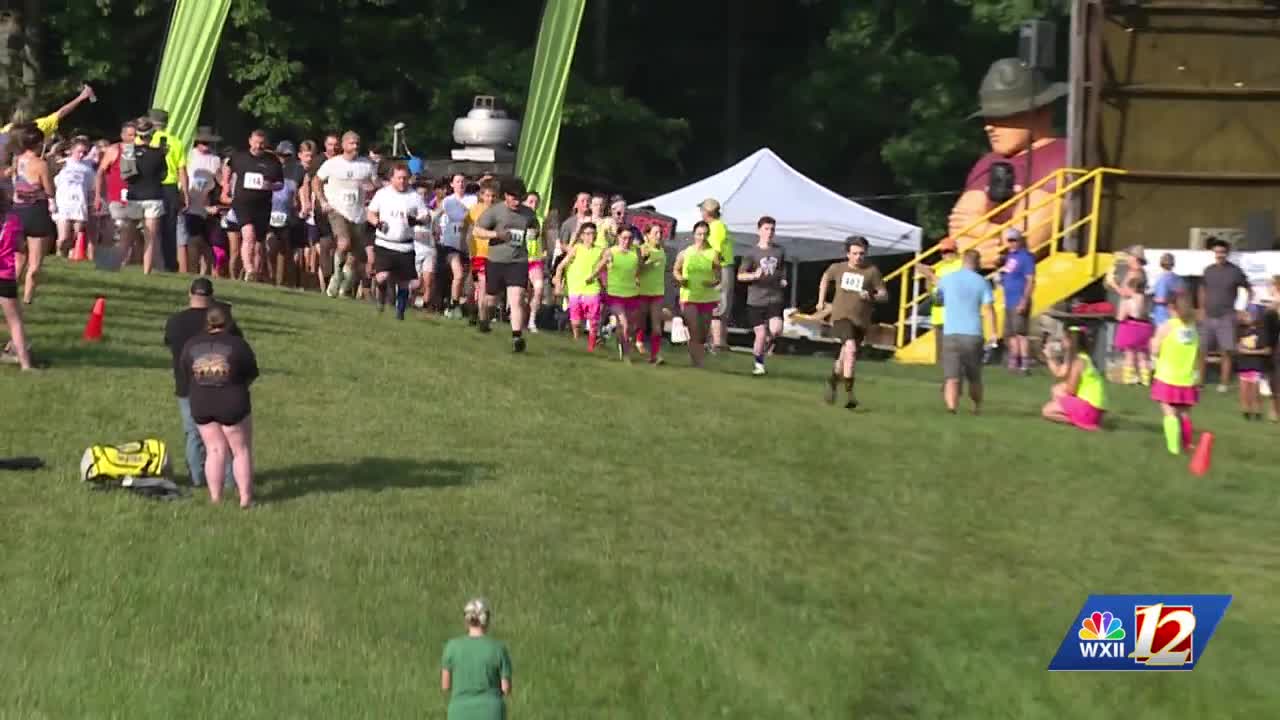 The 16th annual Marine Corps League Mud Run