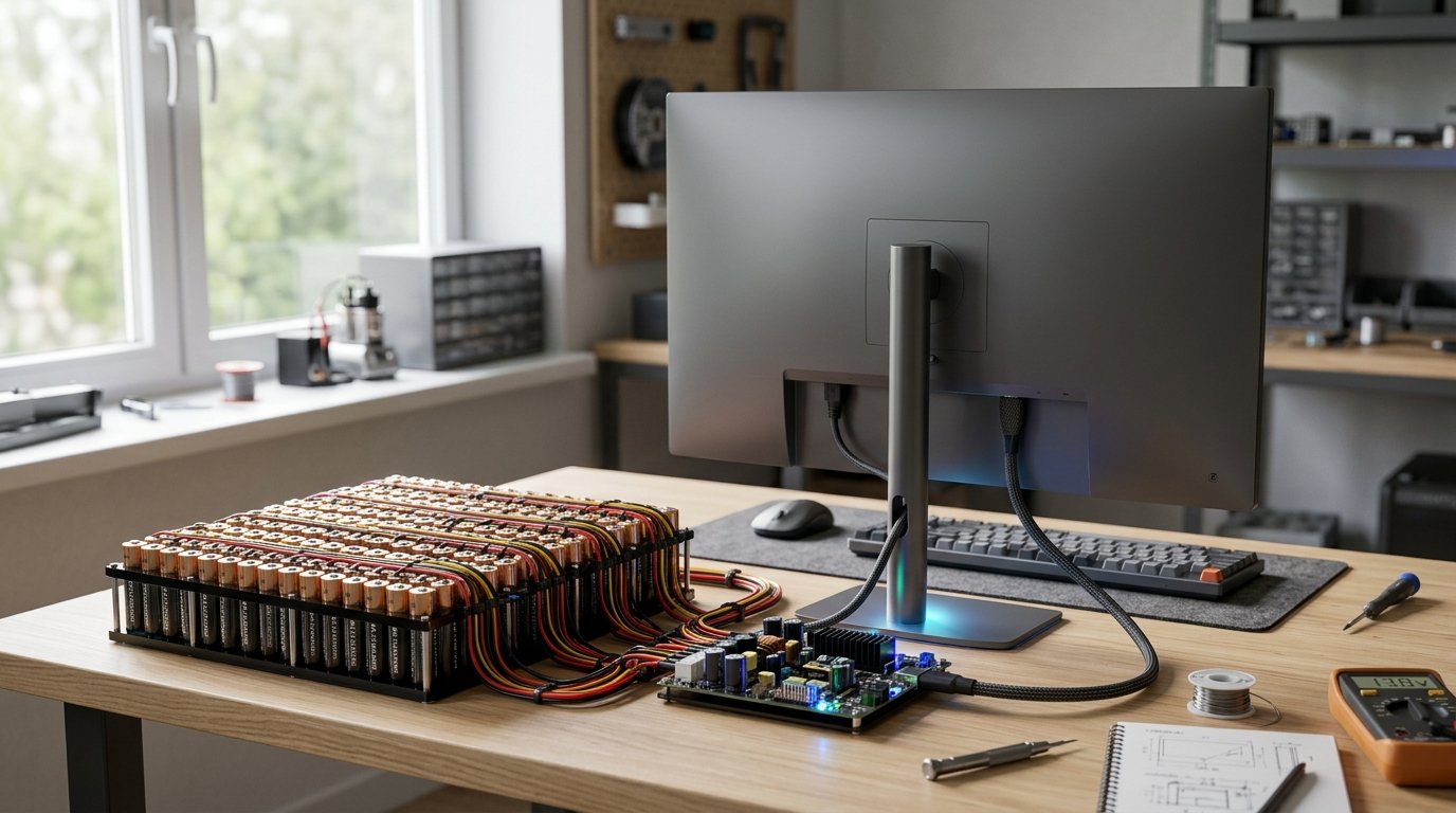 This YouTuber found the answer: How many AA batteries does it need to ...