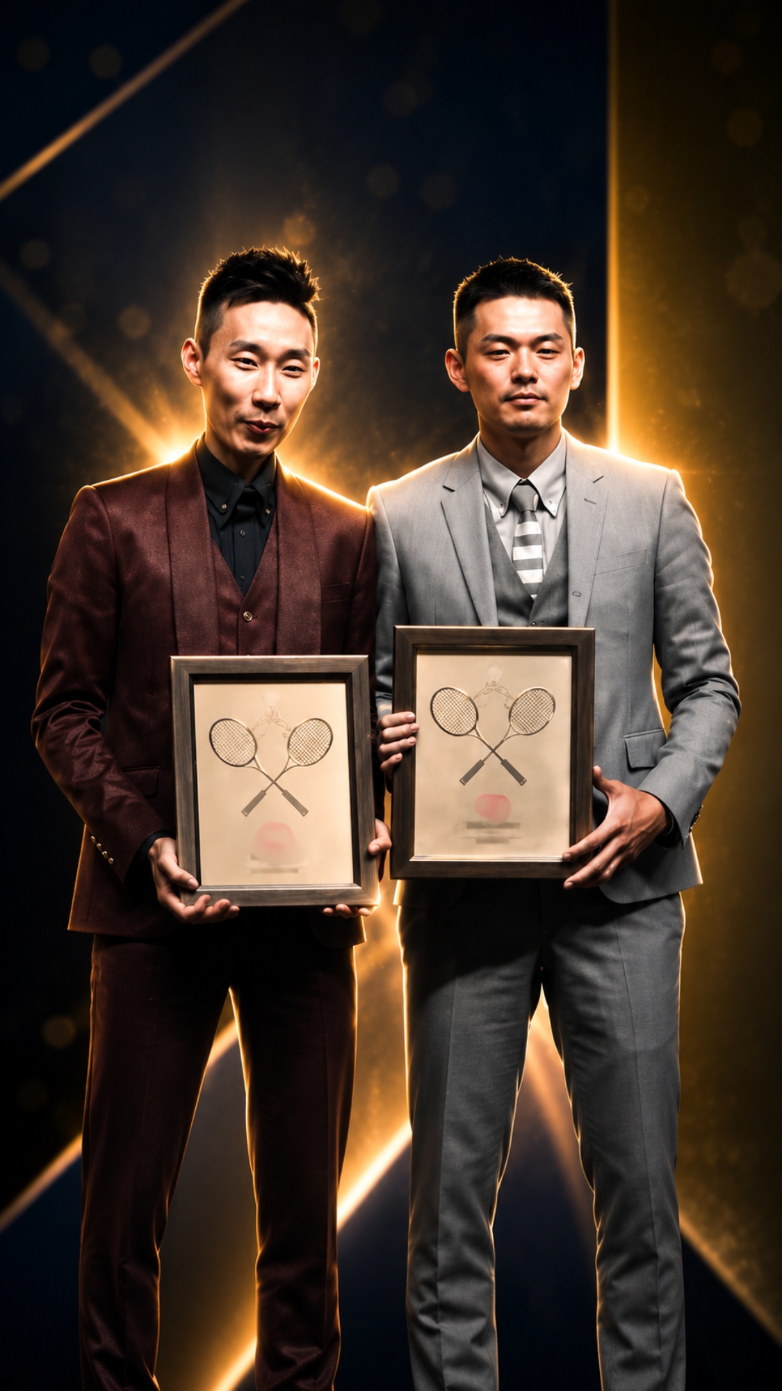Hall of fame moment for Lin Dan & Lee Chong Wei