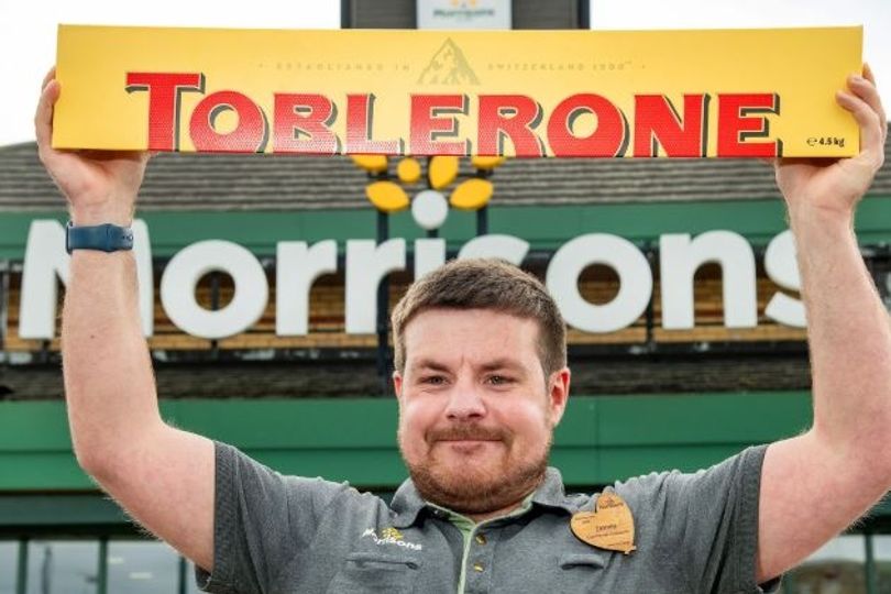 Morrisons cuts price of giant £80 Toblerone for Father's Day