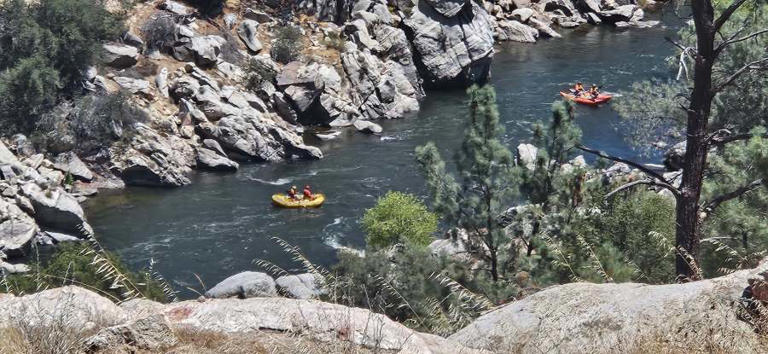 KCSO searching for person swept in Kern River