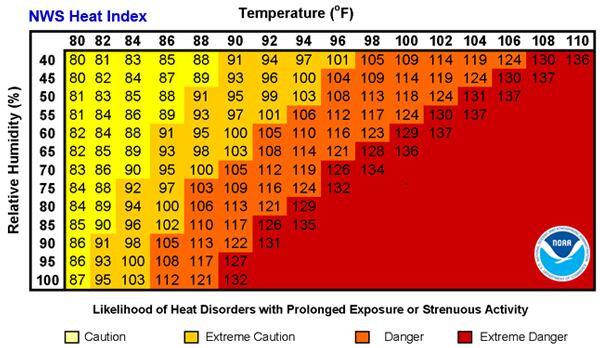 Why humidity makes temperatures feel hotter than they actually are