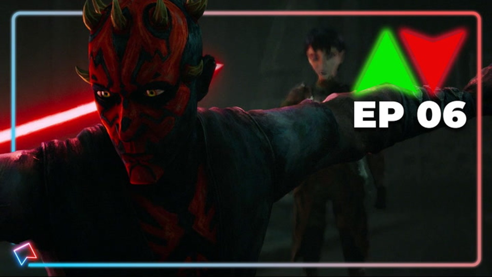 Ups and downs from Star Wars: Maul Shadow Lord episode 6
