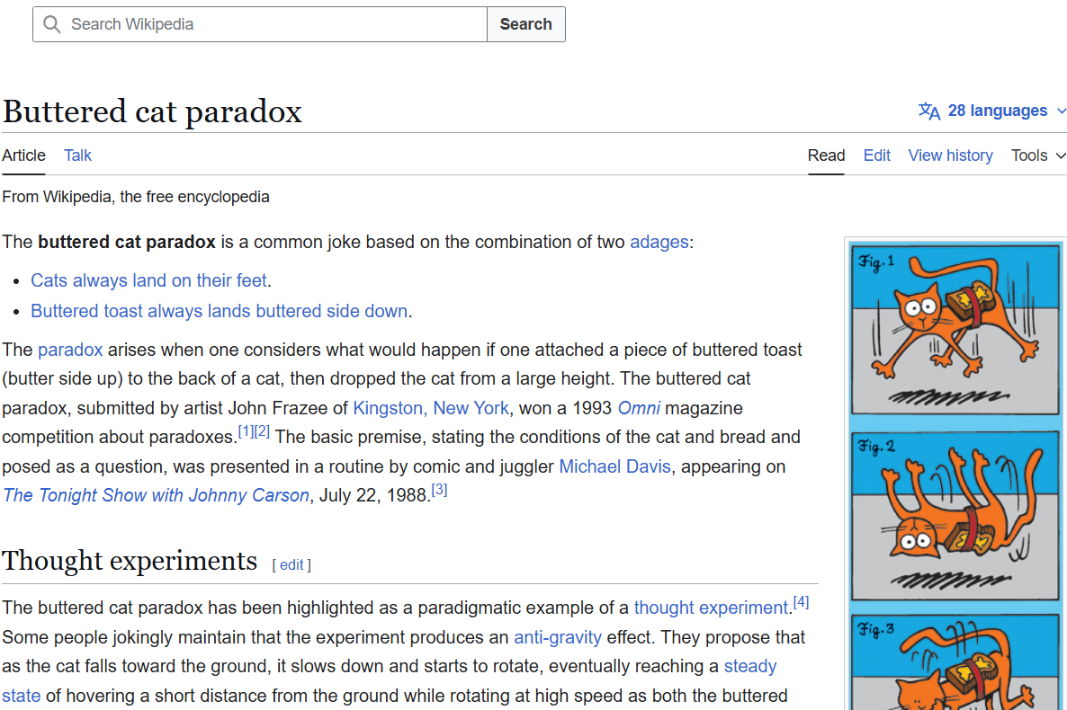20 odd Wikipedia pages that really exist