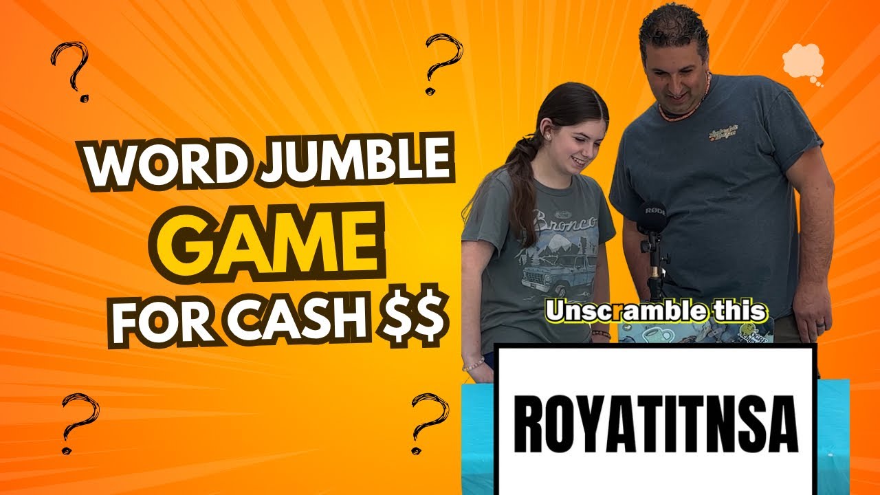 Word unscramble challenge to test your brain